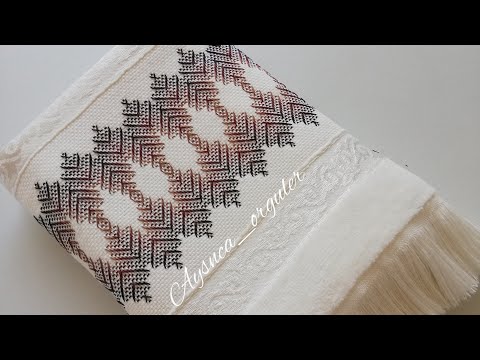 Vagonite tekniği ile havlu yapılışı