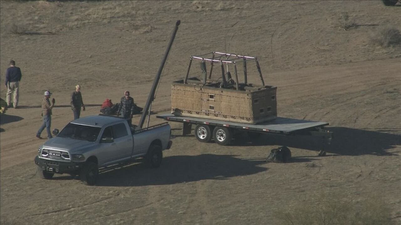 4 victims identified in hot air balloon crash in Eloy, Arizona - YouTube