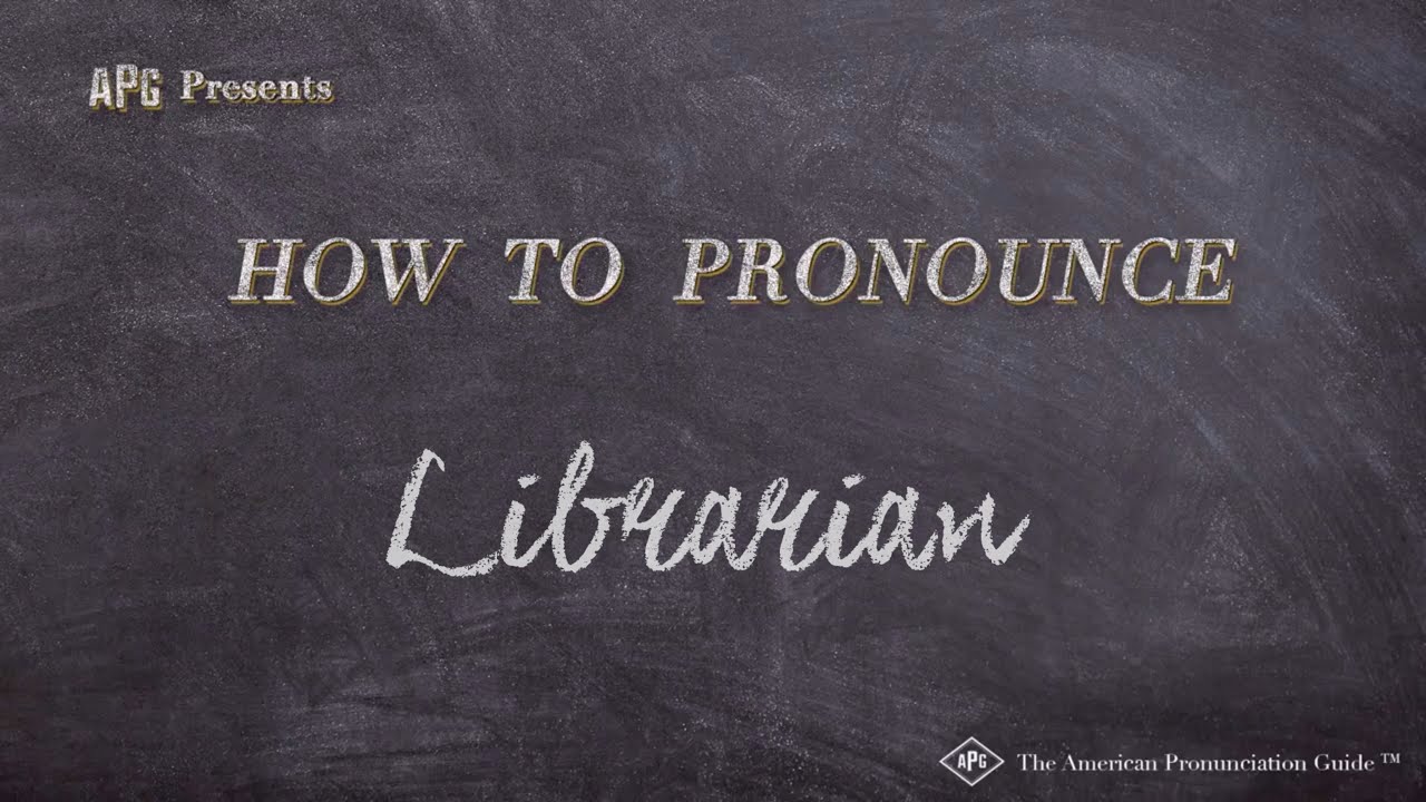 How To Pronounce Librarian Real Life Examples YouTube how-to-pronounce-librarian-real-life-examples-youtube