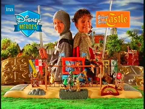 French Famosa Disney Heroes toy commercials (Peter Pan,Sword In Stone,Hercules,Robin Hood & Tarzan)