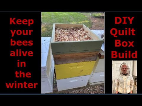 DIY Bee Quilt Box build out. (This is not your Grandma's Quilt) - YouTube