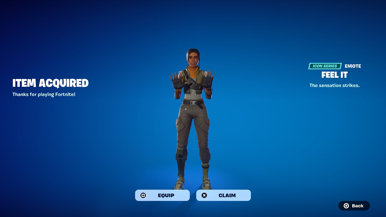 How To Get Feel It Emote For FREE! (Fortnite) - YouTube