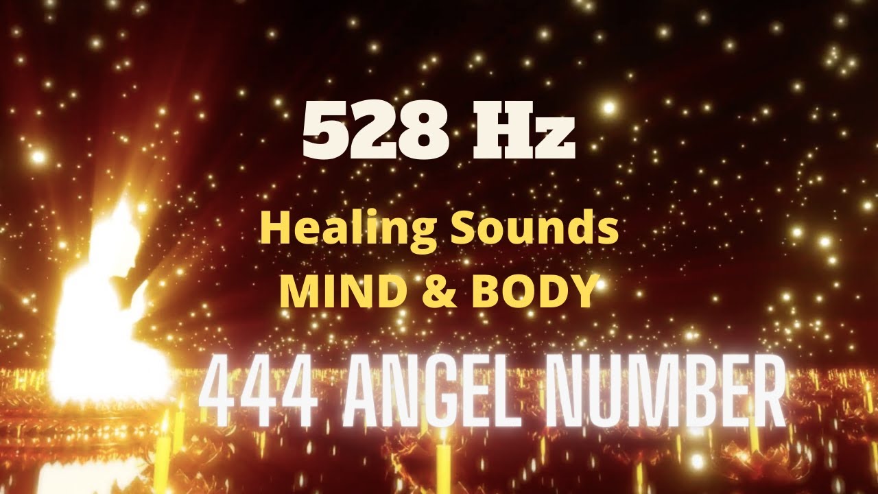 528 HZ healing sounds & 444 Angel Number , HEALING MUSIC FOR ANXIETY ...