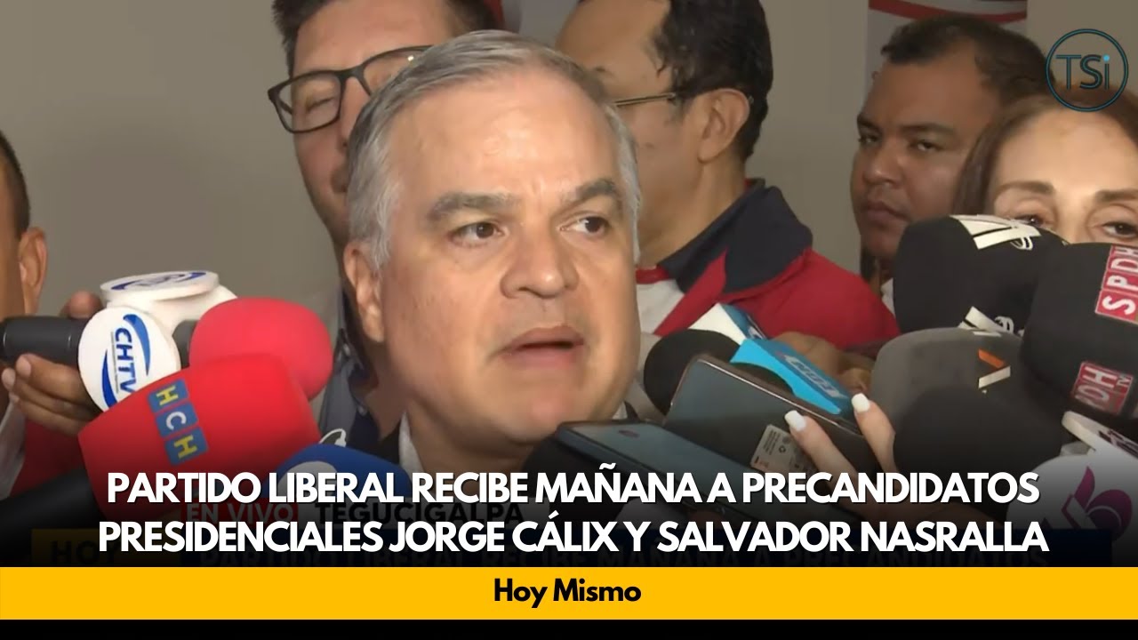 Partido Liberal recibe mañana a precandidatos presidenciales Jorge ...