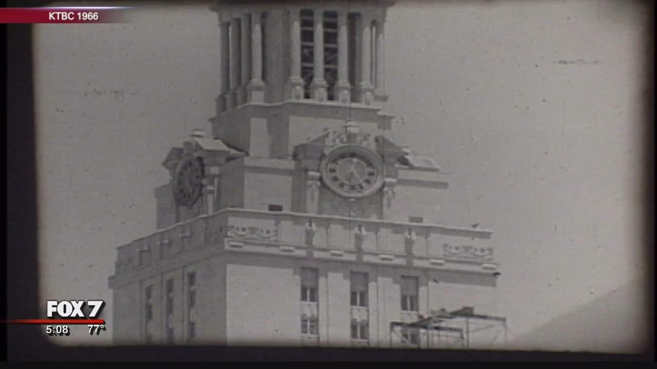 UT Tower shooting exhibit at Austin History Center - YouTube