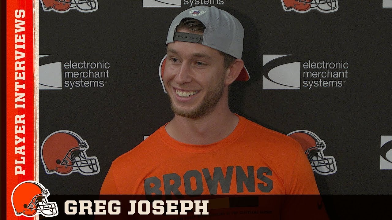 Greg Joseph: I believe I am here for a reason | Cleveland Browns - YouTube