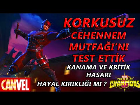 YENİ KORKUSUZ (C.M.) GAMEPLAY | TOP HERO MU HAYAL KIRIKLIĞI MI - MCOC