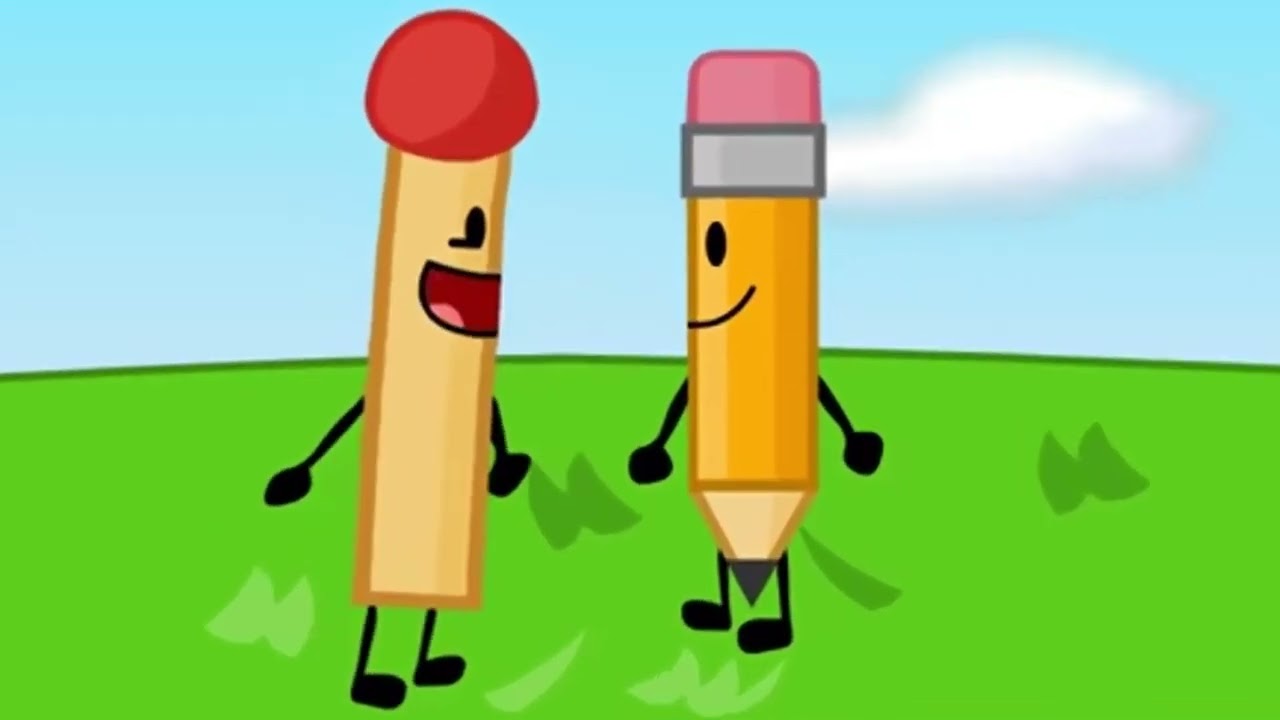 the first few seconds of bfdi 1a but it's content aware scaled - YouTube