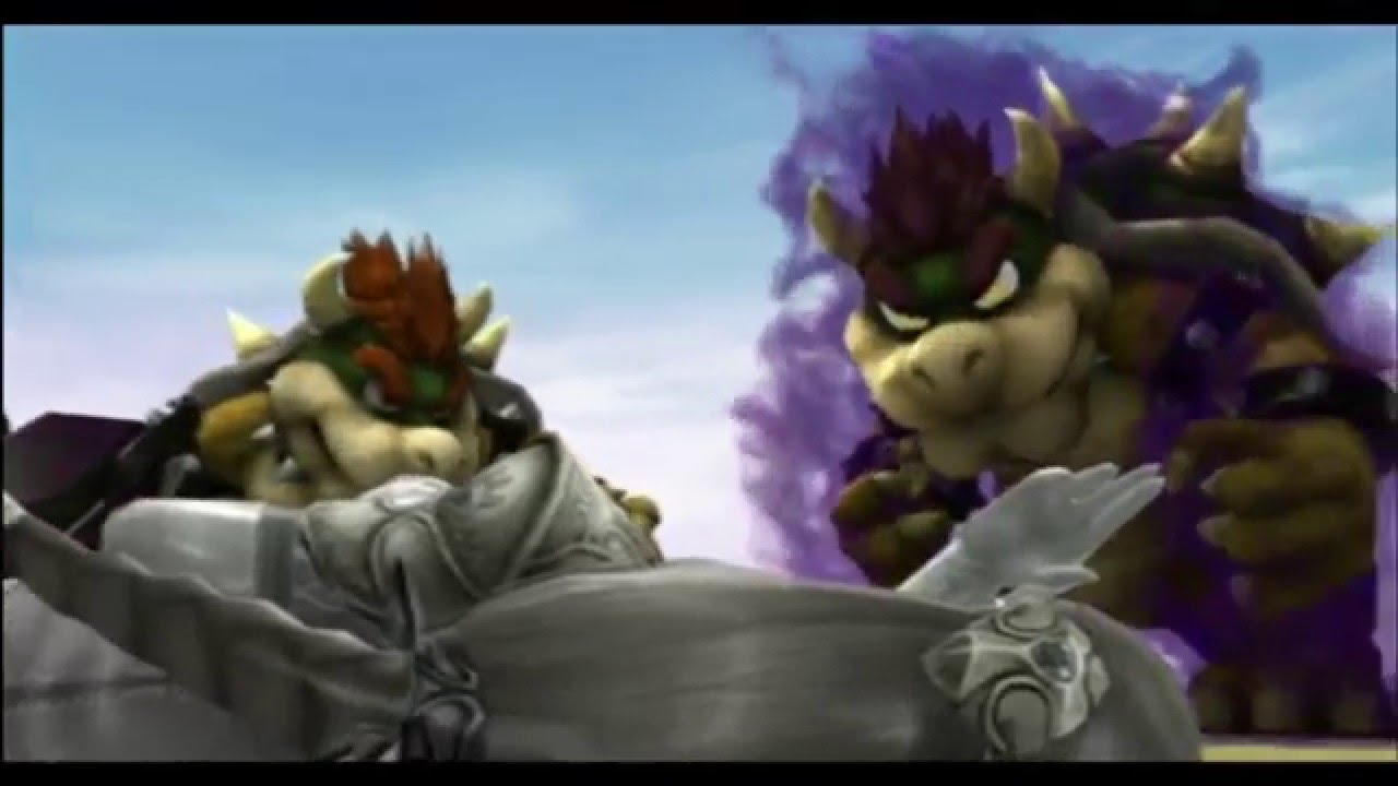 Bowser Attaque Zelda par surprise - YouTube