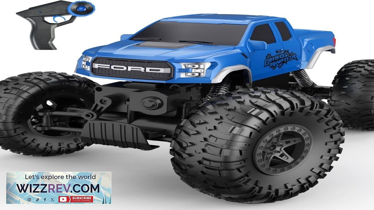DOUBLE E Ford Raptor F150 RC Car 4WD Monster Trucks for Boys11 Review ...
