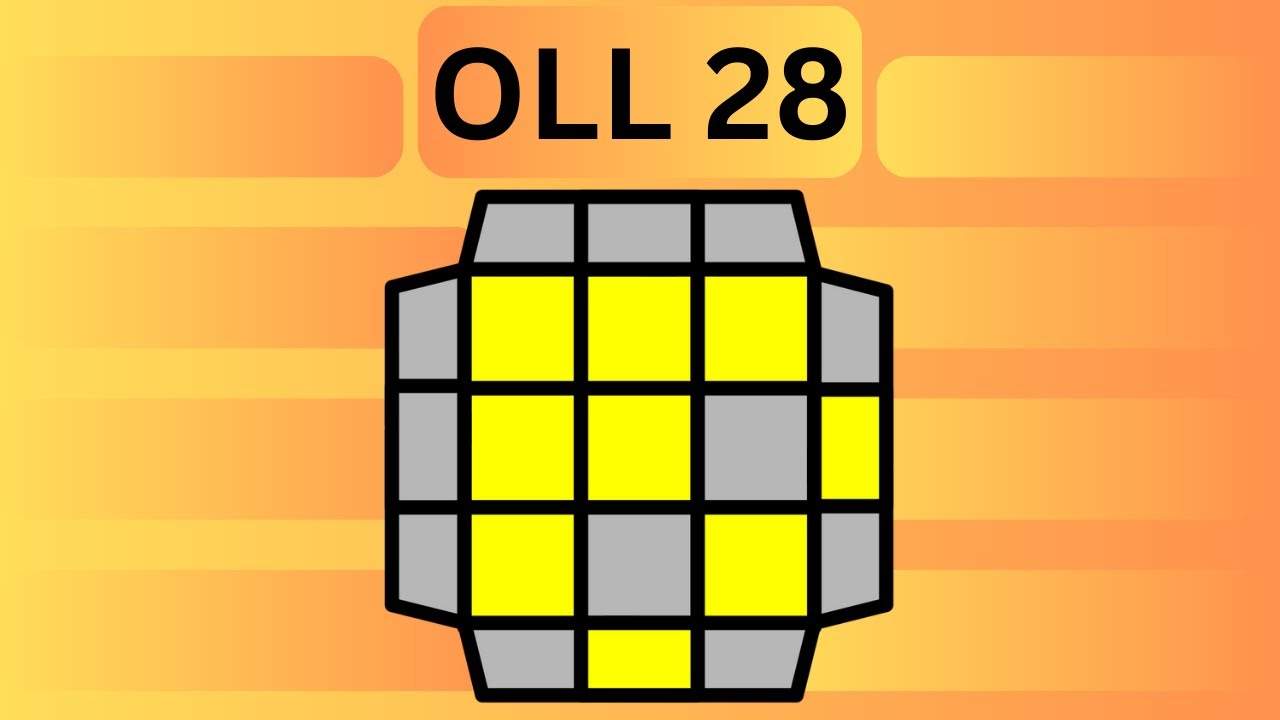 Master OLL 28 And Cut Off Your Times by More Than 15 Seconds! - YouTube