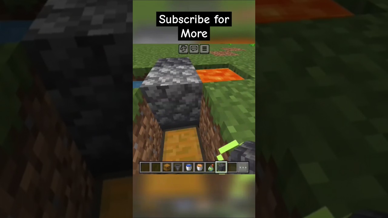 How to Make Stone Farm in Minecraft Pocket Edition #shorts #minecraft # ...