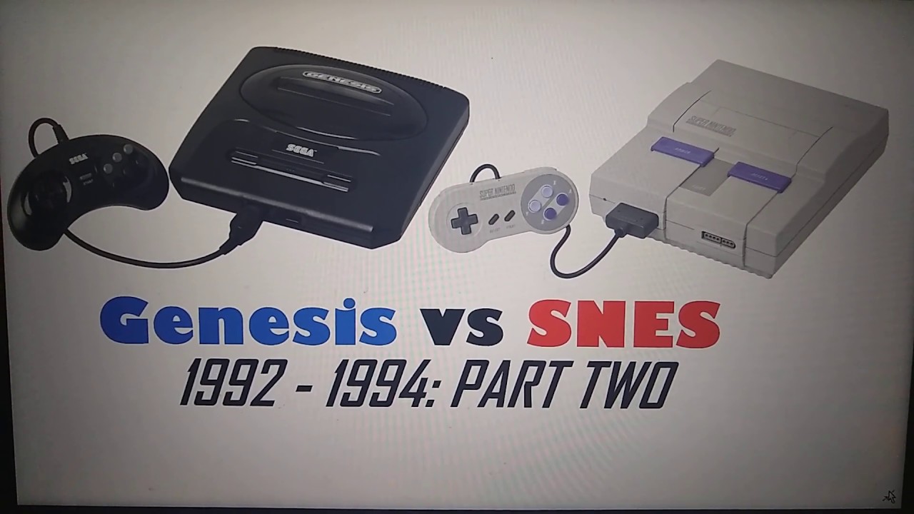 Genesis VS SNES 1992-1994, part 2 - YouTube