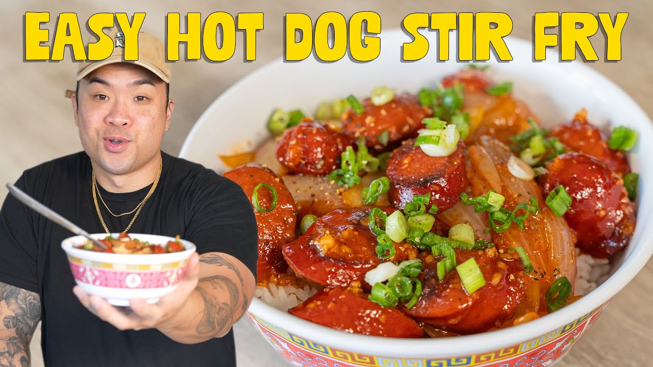 How to Make: The EASIEST and TASTIEST Hot Dog Stir Fry in Less Than 10 ...