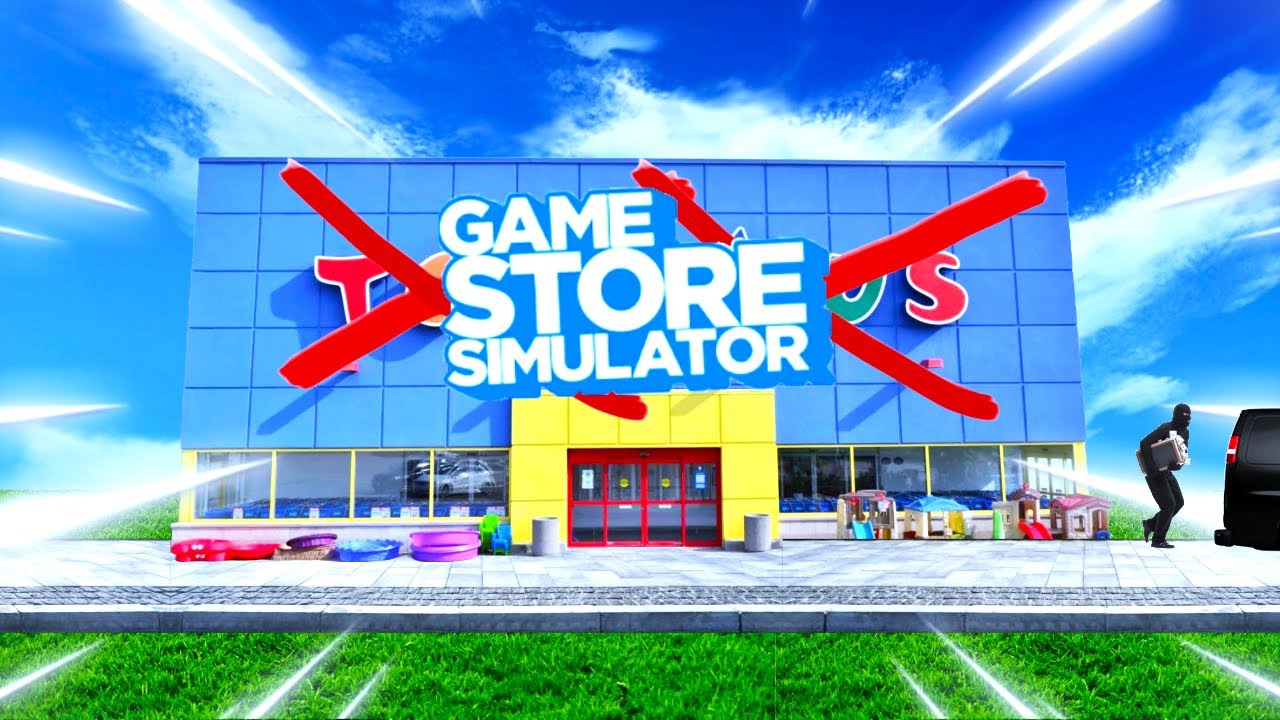 Game Store Simulator | Beating all the robbers - YouTube