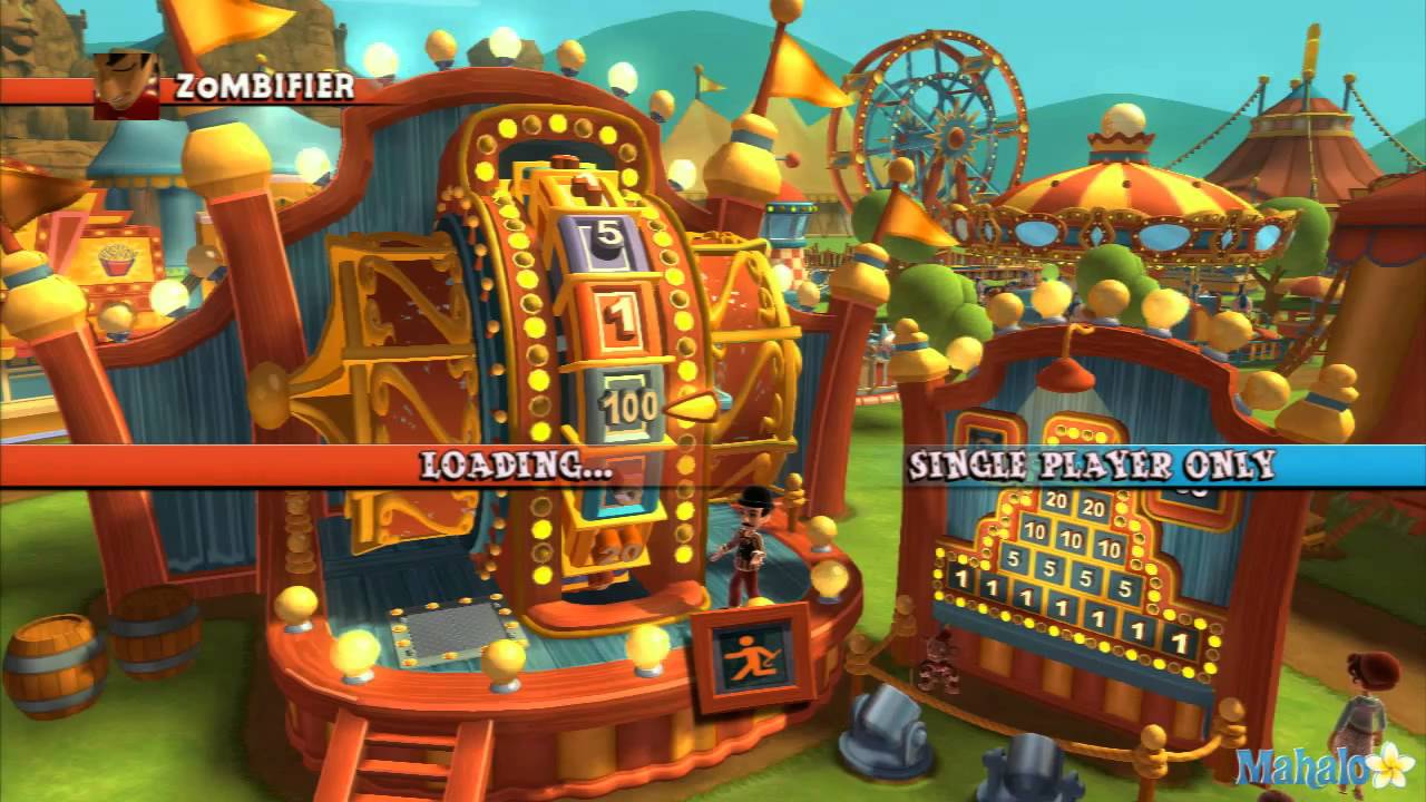 Carnival Games Monkey See, Monkey Do Walkthrough - Wheel of Chance ...