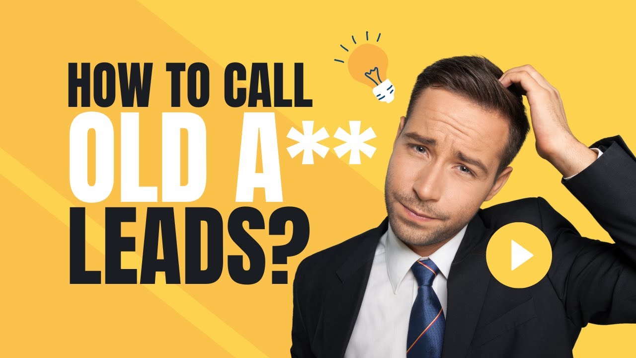 How to Call Old Leads - YouTube