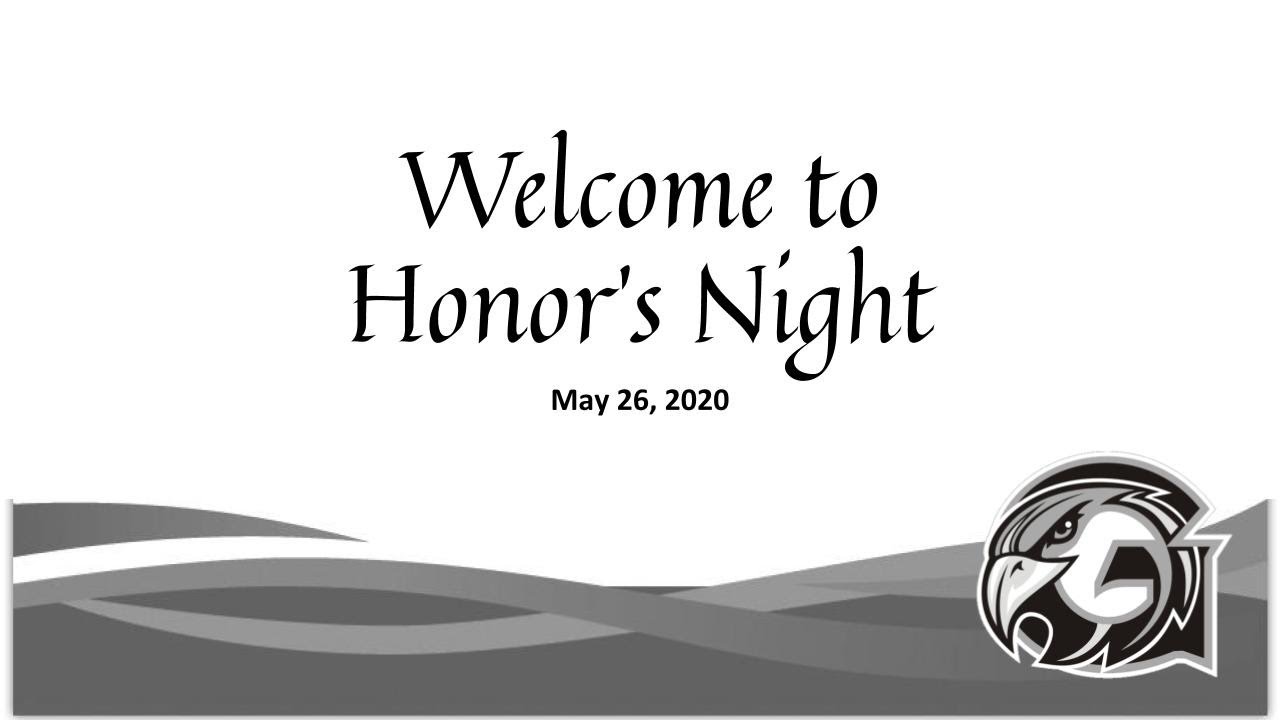 Honors Night 2020 - YouTube