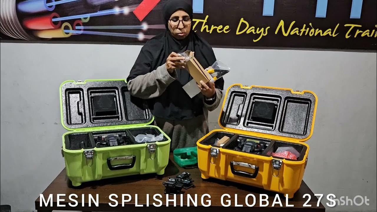 MESIN SPLISHING GLOBAL 27S - YouTube