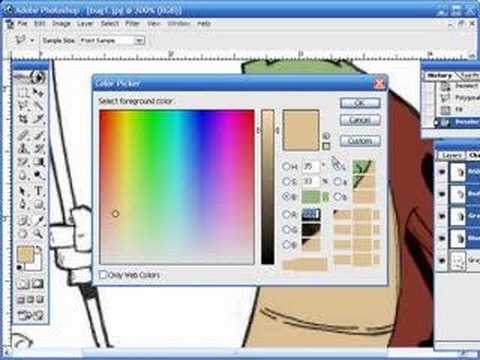Dat Boi Drew Photoshop Coloring Tutorial - YouTube