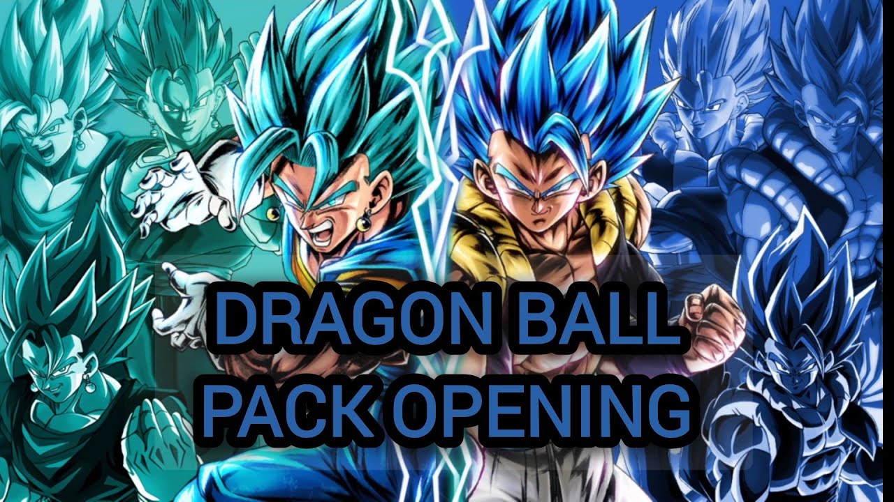 dragon ball pack opening dragon ball mega fight - YouTube