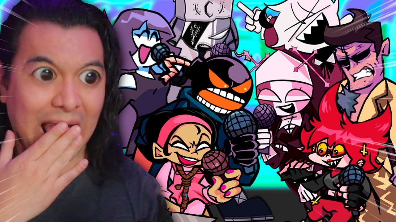 EL CROSSOVER MAS ÉPICO SIGUE FRIDAY NIGHT FUNKIN MOD FNF PERO TODOS ...