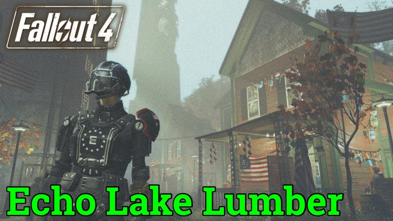 Echo Lake Lumber (Fallout 4 PS5) Settlement Building, Far Harbor ...