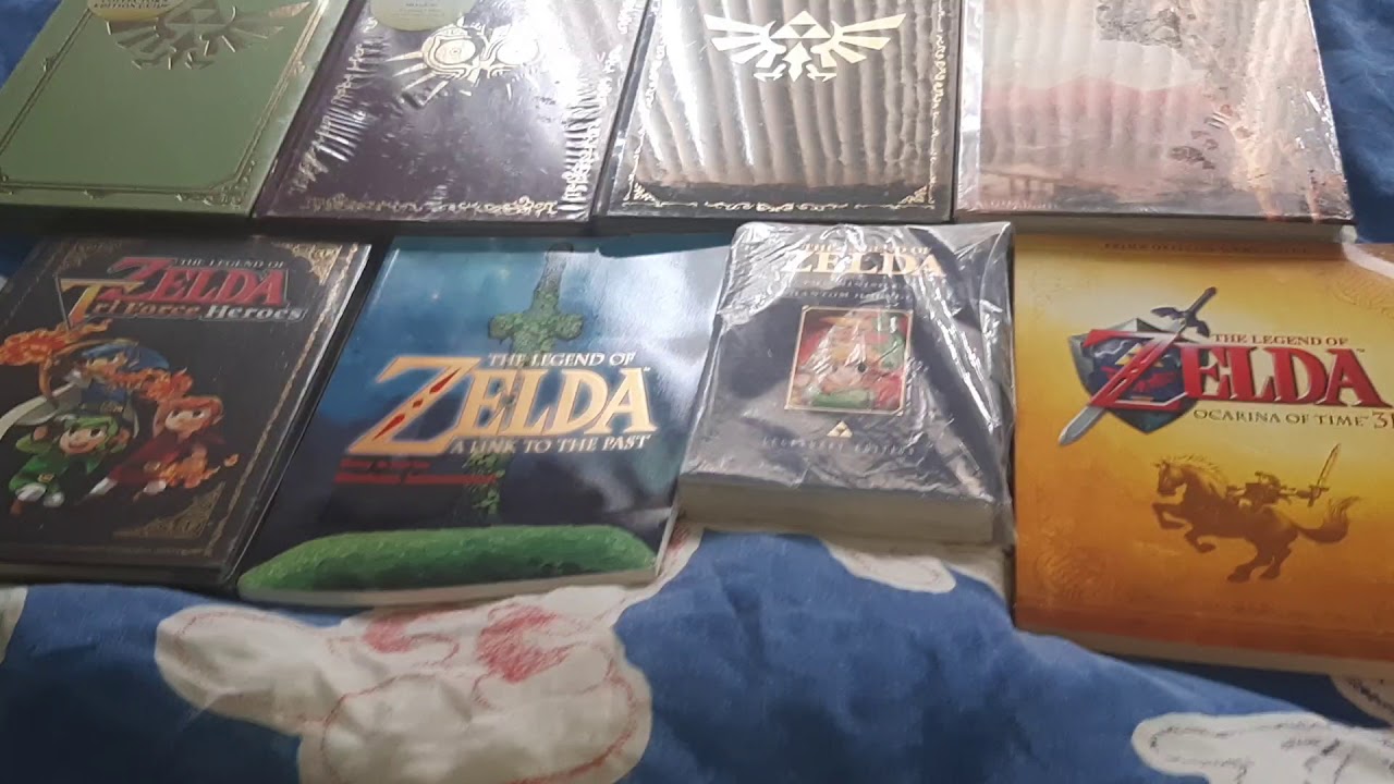 My Legend of Zelda!! Books Collection - YouTube