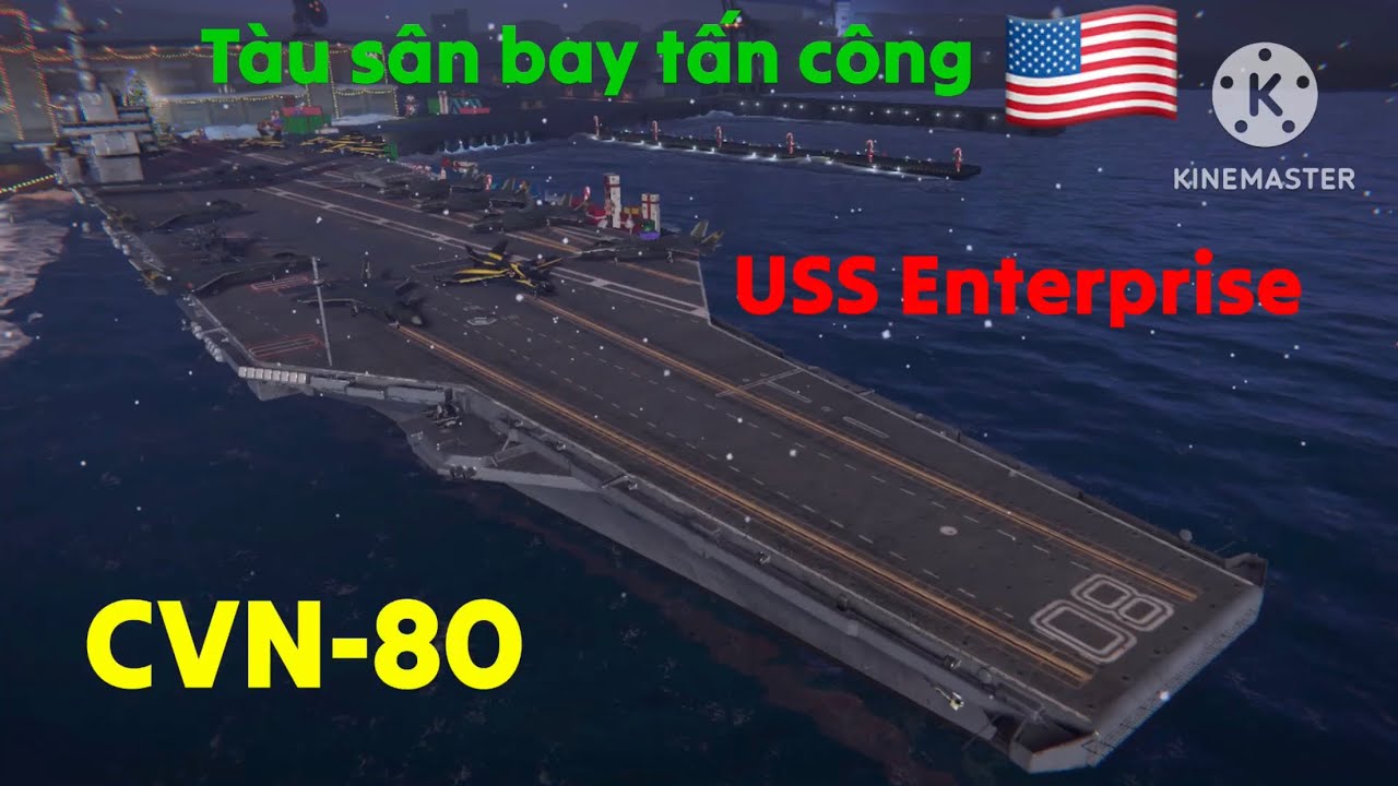 Modern Warships|USS Enterprise(CVN-80) Tàu sân bay tấn công mạnh nhất ...