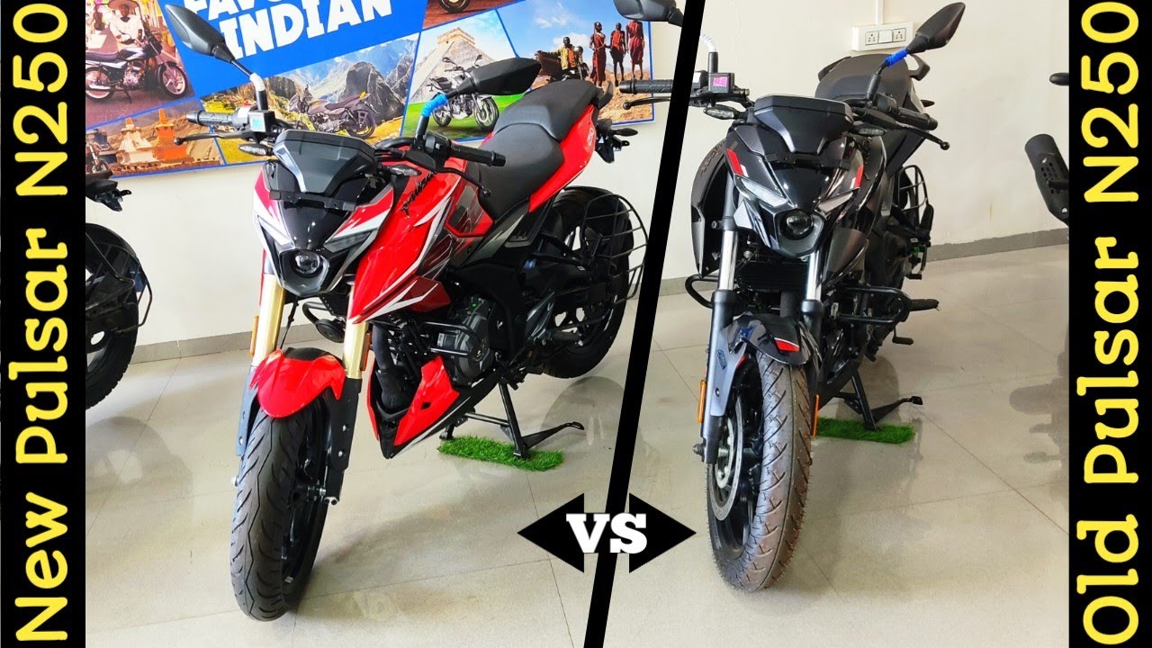 2024 New Bajaj Pulsar N250 VS Old N250 | Detailed Comparison | Updates ...