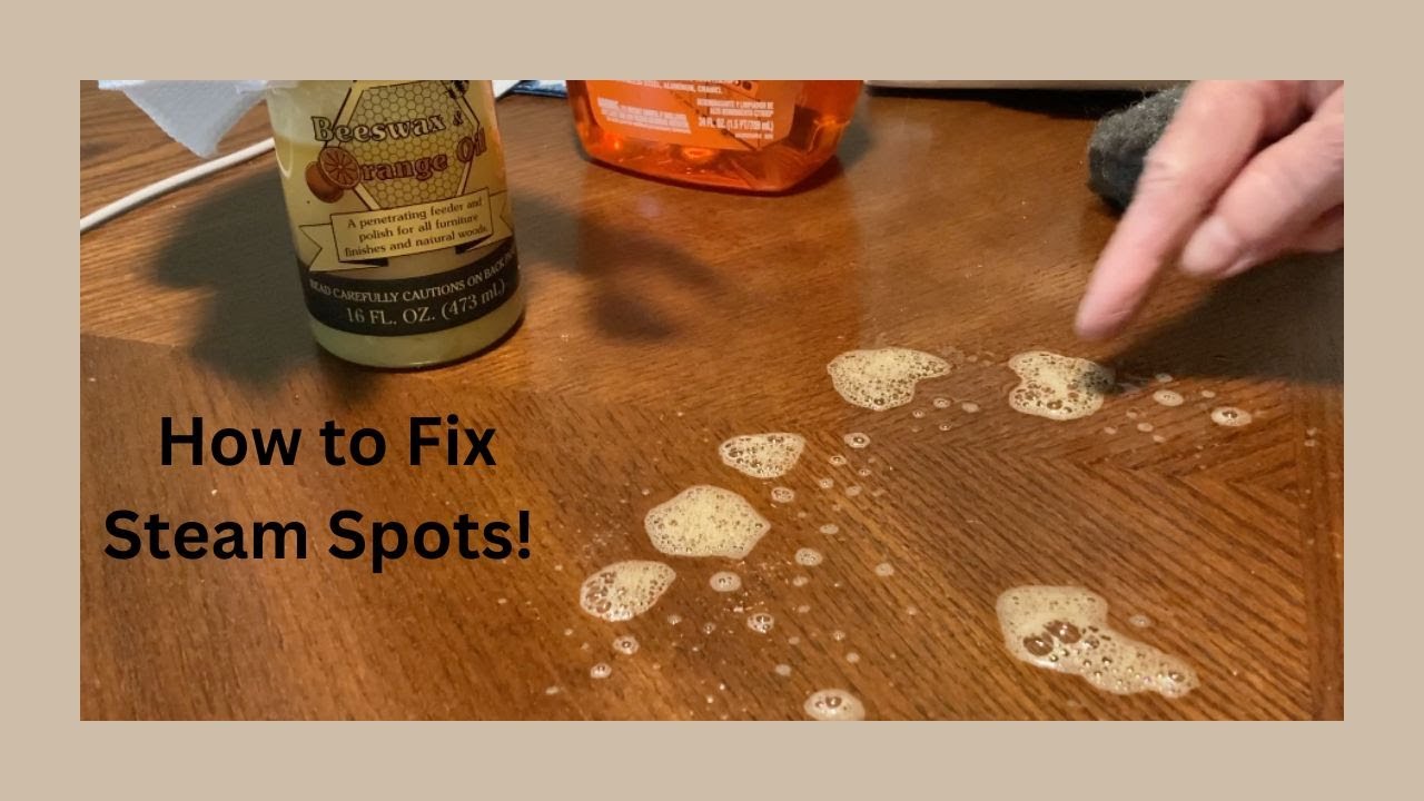 Steam Stains? Here's Your Fix! - YouTube