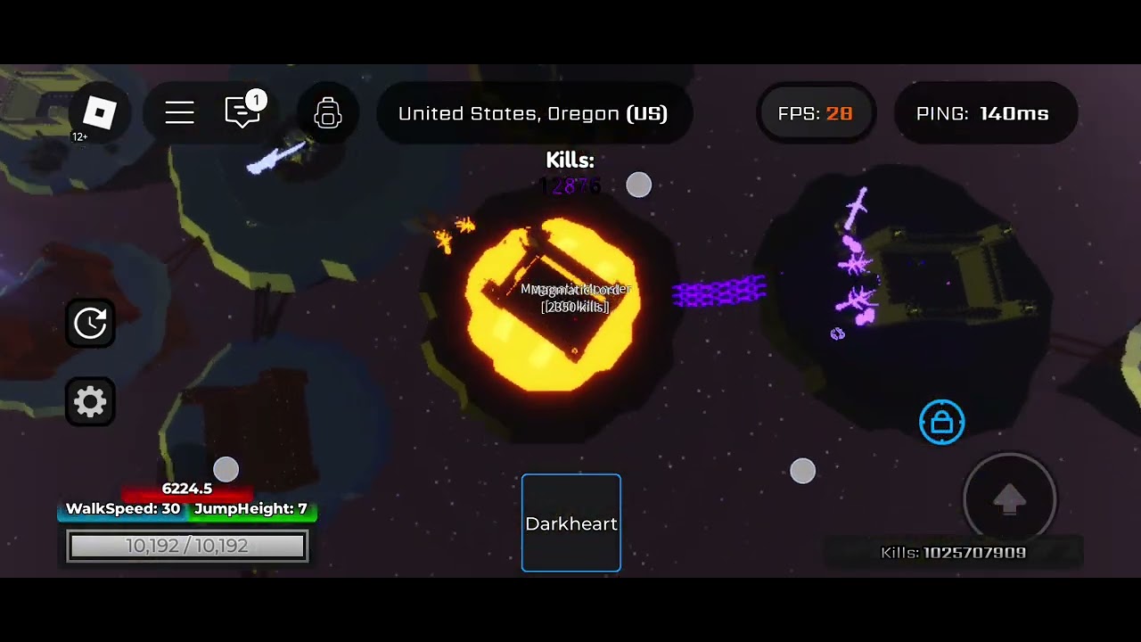 Showcase dark heart! | Roblox ksfu (Killstreak sword fighting universe ...