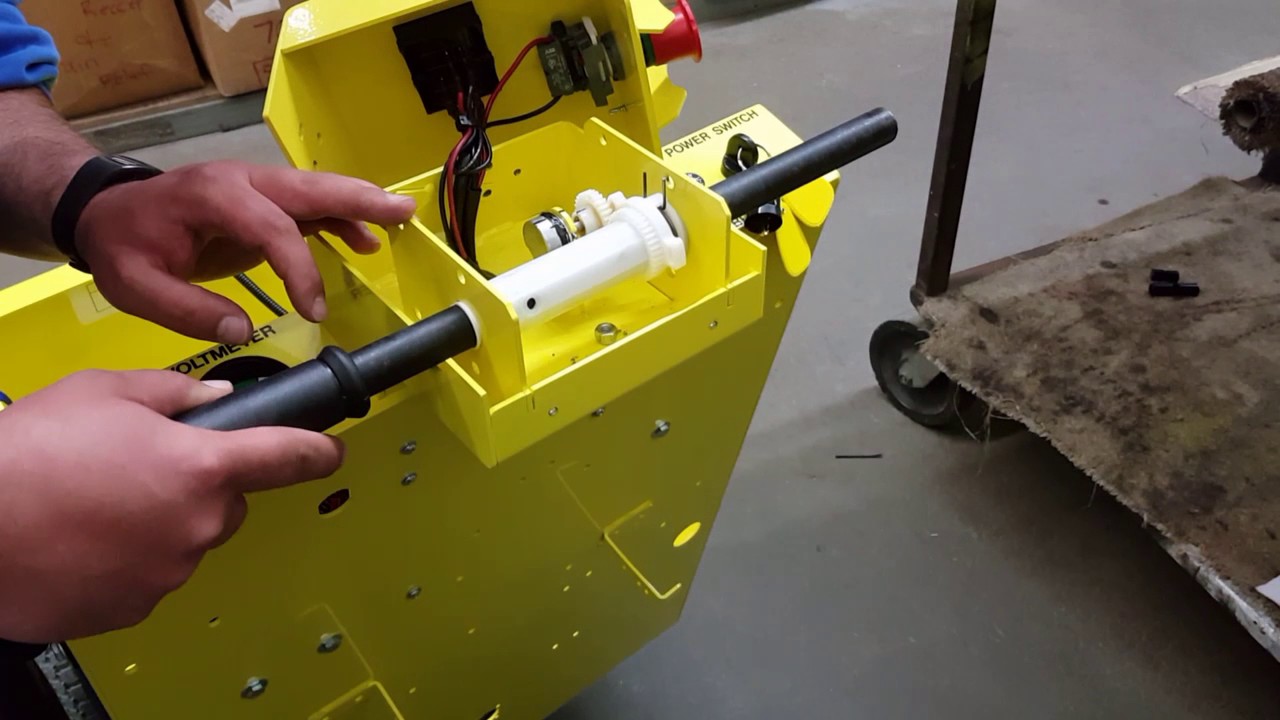 How to install a new torsion spring - YouTube