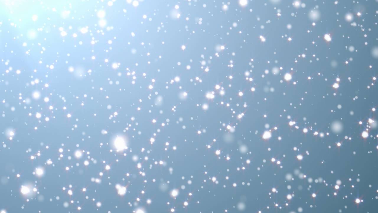 glistening snow - YouTube