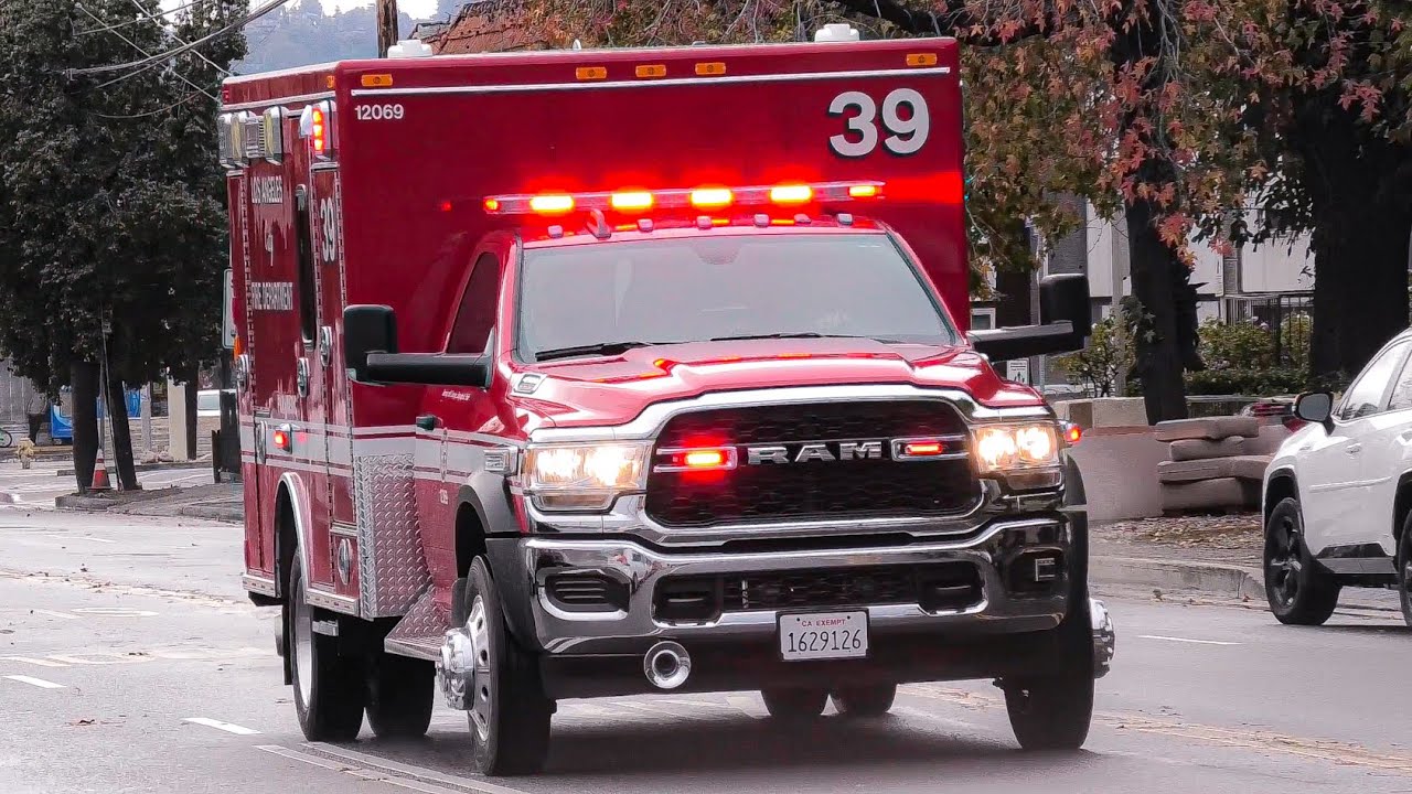 LAFD Rescue 39 Responding - YouTube