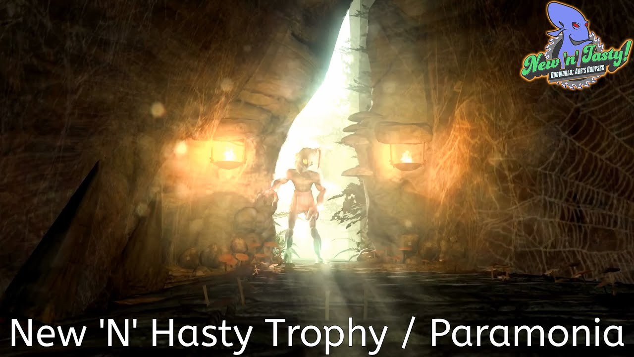 Oddworld: New 'N' Tasty! - New 'N' Hasty Trophy / Paramonia - YouTube