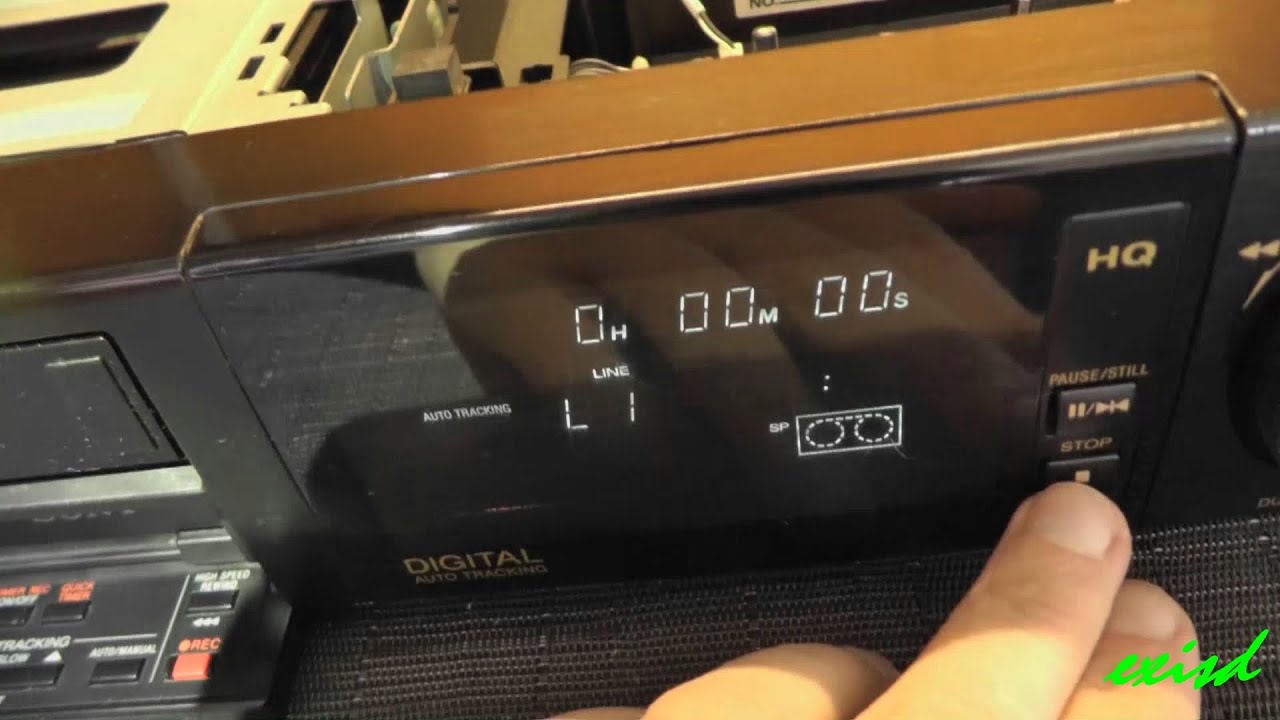 Sony SLV-X50ME vcr vhs repair javítás - YouTube