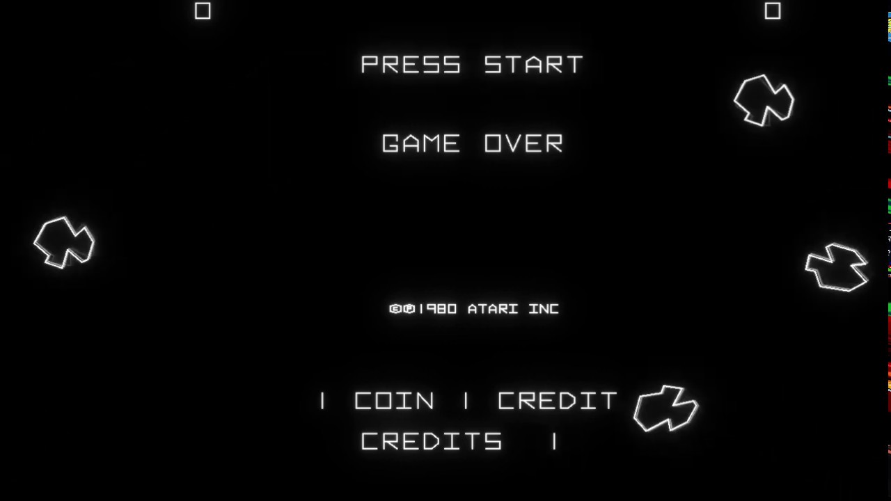 Asteroids Deluxe MAME ARCADE ROM - YouTube