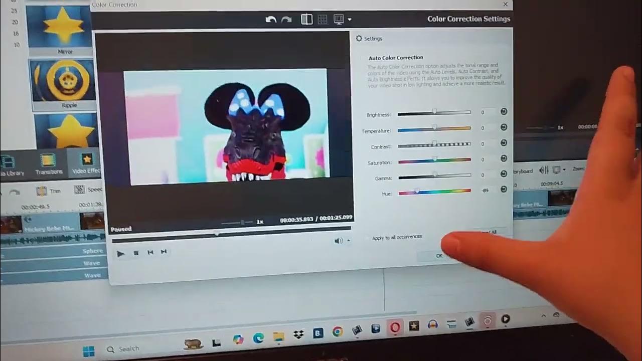 How To Make Center Effects AVS Video Editor - YouTube