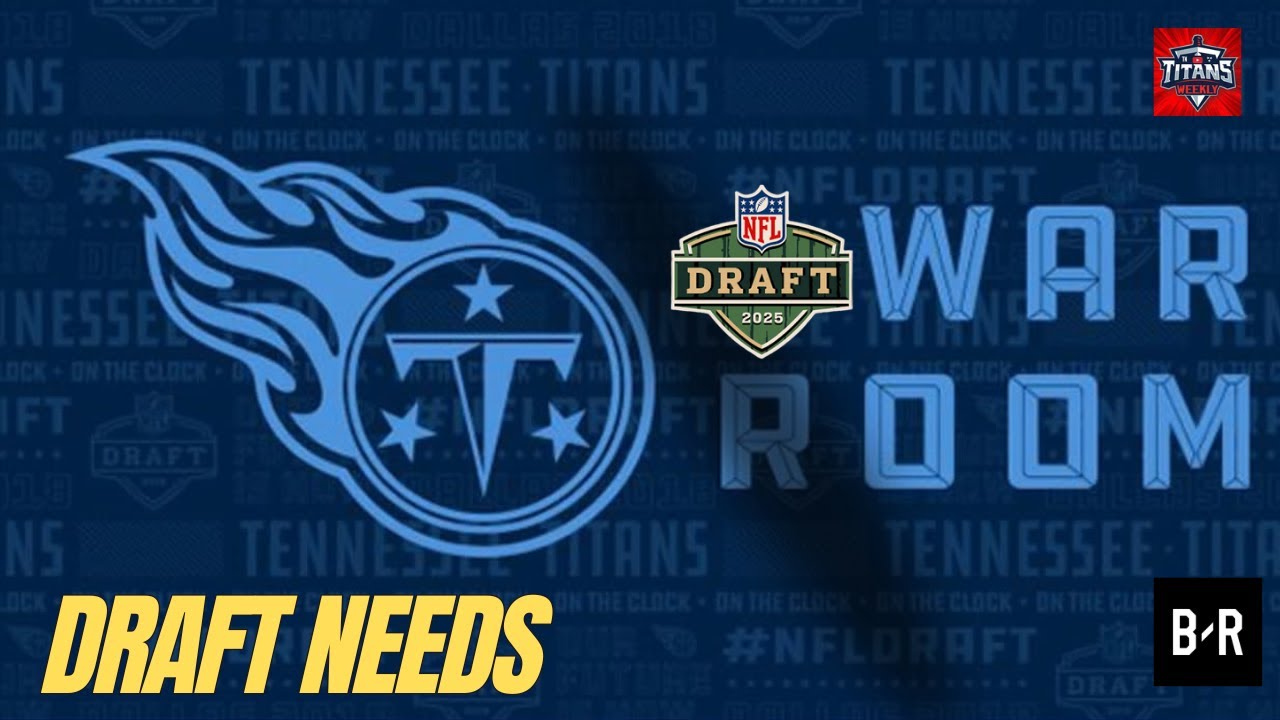 Titans WAR ROOM for the 2025 NFL DRAFT - WE DISCUSS!! - YouTube