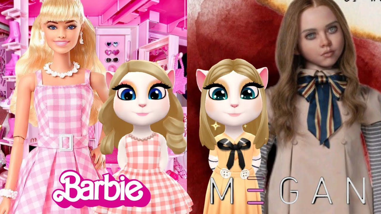 My talking Angela 2 | Megan Doll | Barbie Doll | New Update | cosplay ...