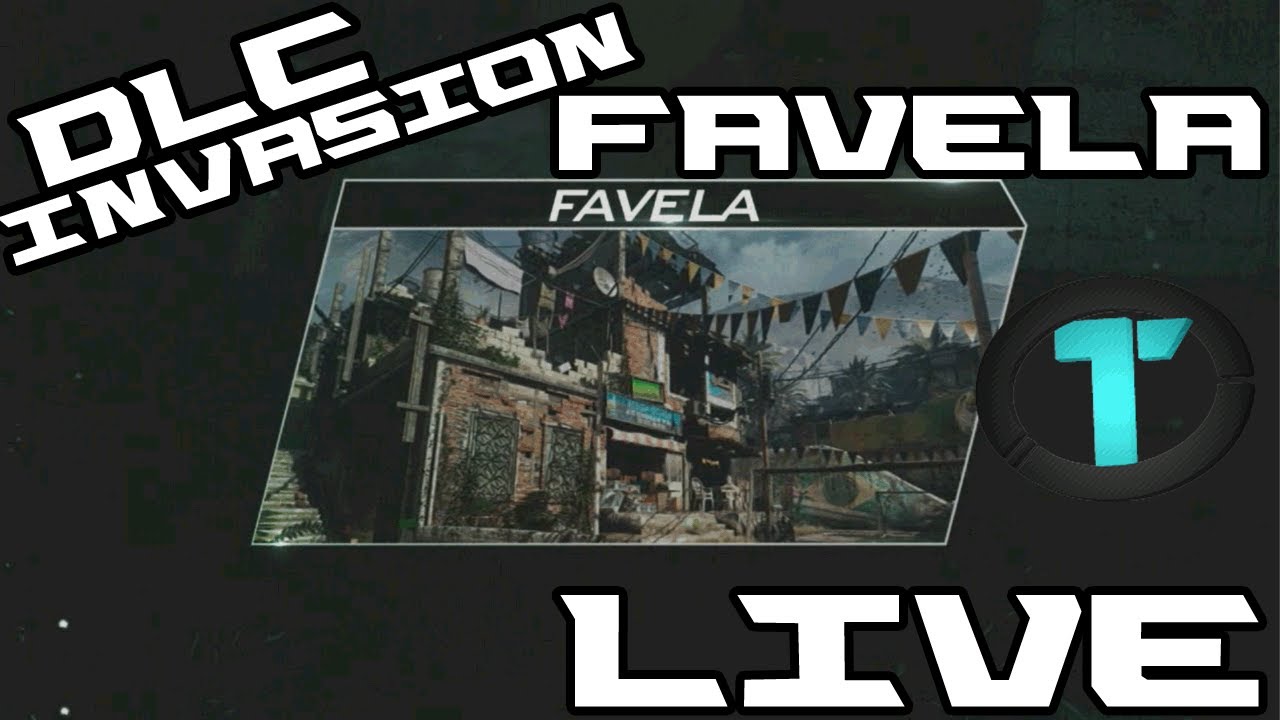 COD Ghosts : Dlc Invasion - Map favela ! [LIVE] - YouTube