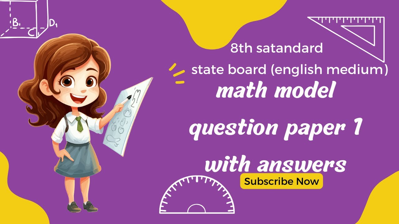 State board 8th standard maths model paper12023.24 with answers # ...