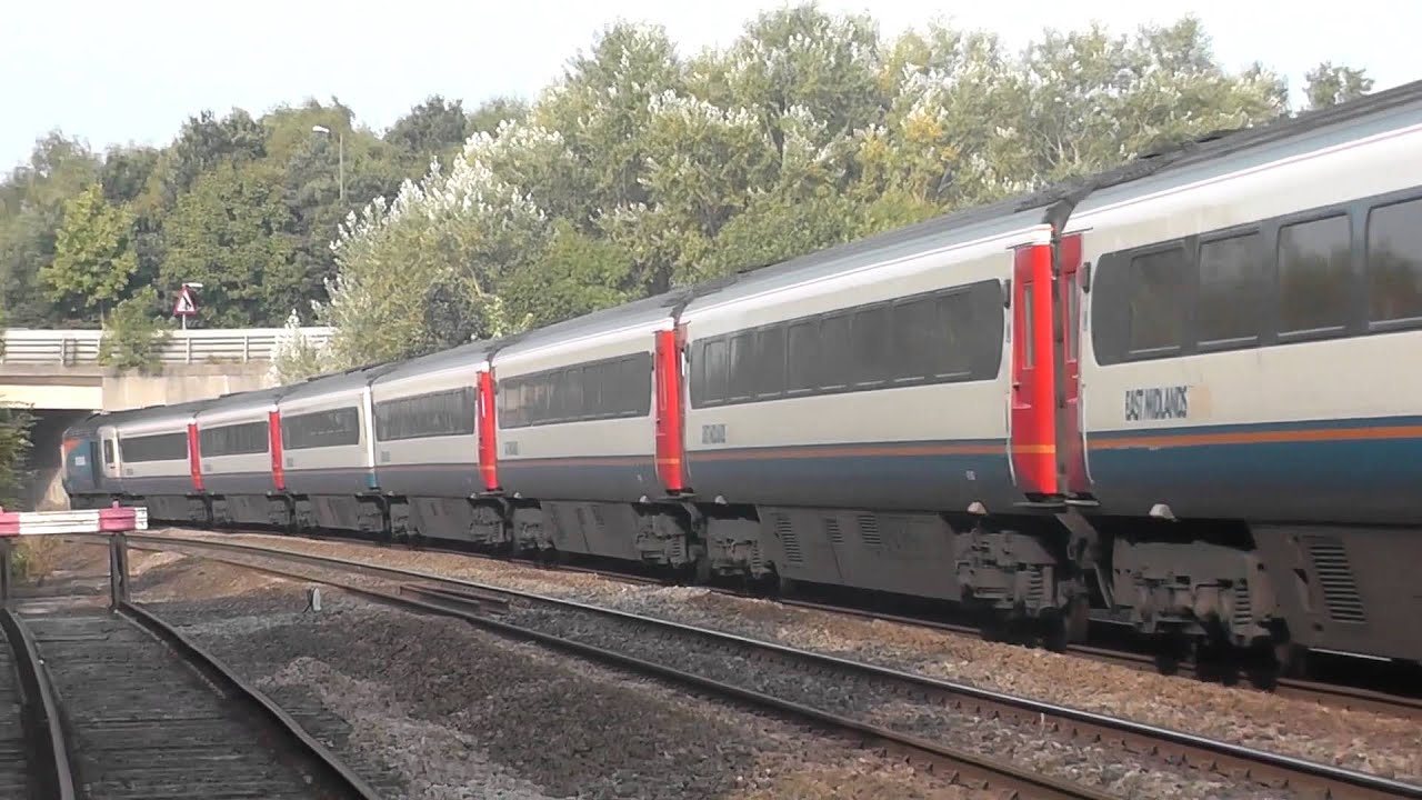 EMT HST 43045/082 1C30 Spondon 28/09/13 - YouTube