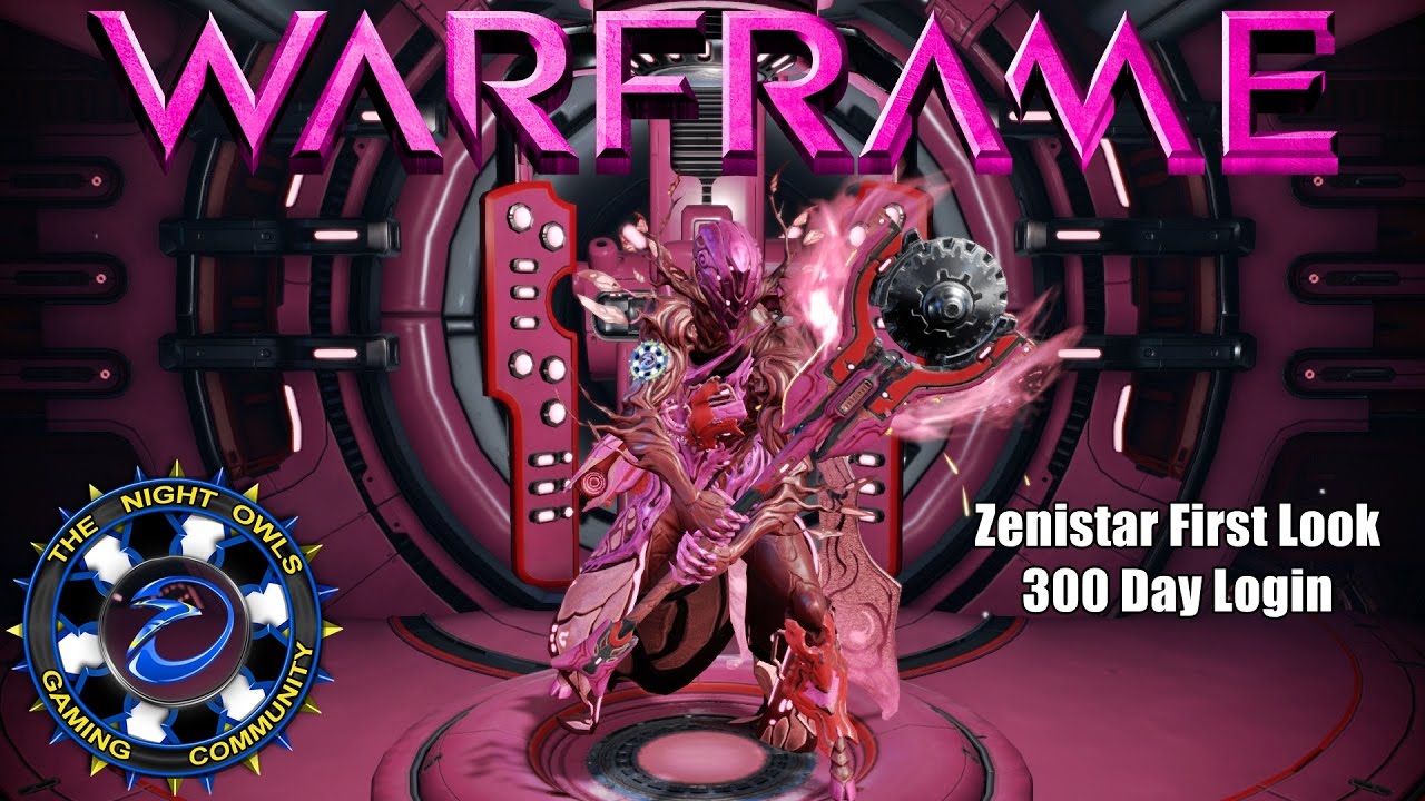Warframe: 300 Day Login - Zenistar First Look - YouTube