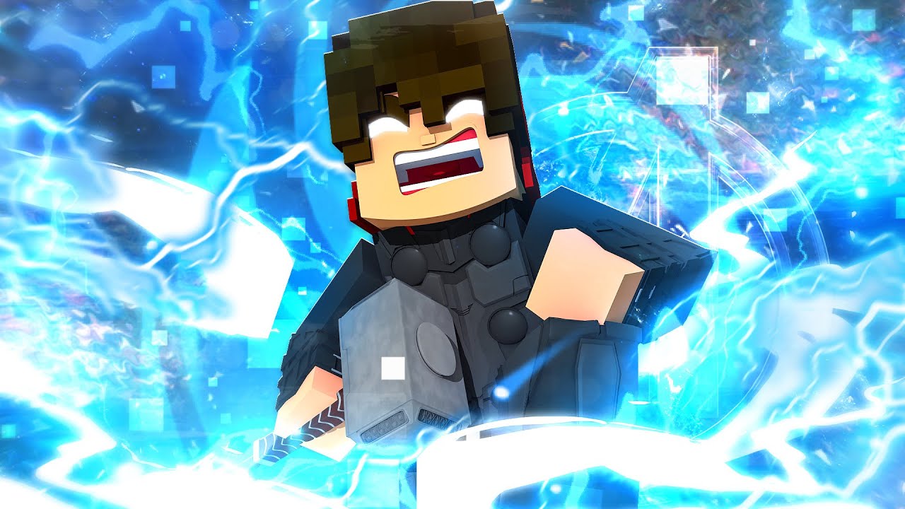 Minecraft: THOR O DEUS DO TROVÃO! *DEUS* - AVENGERS #5 Guihh - YouTube