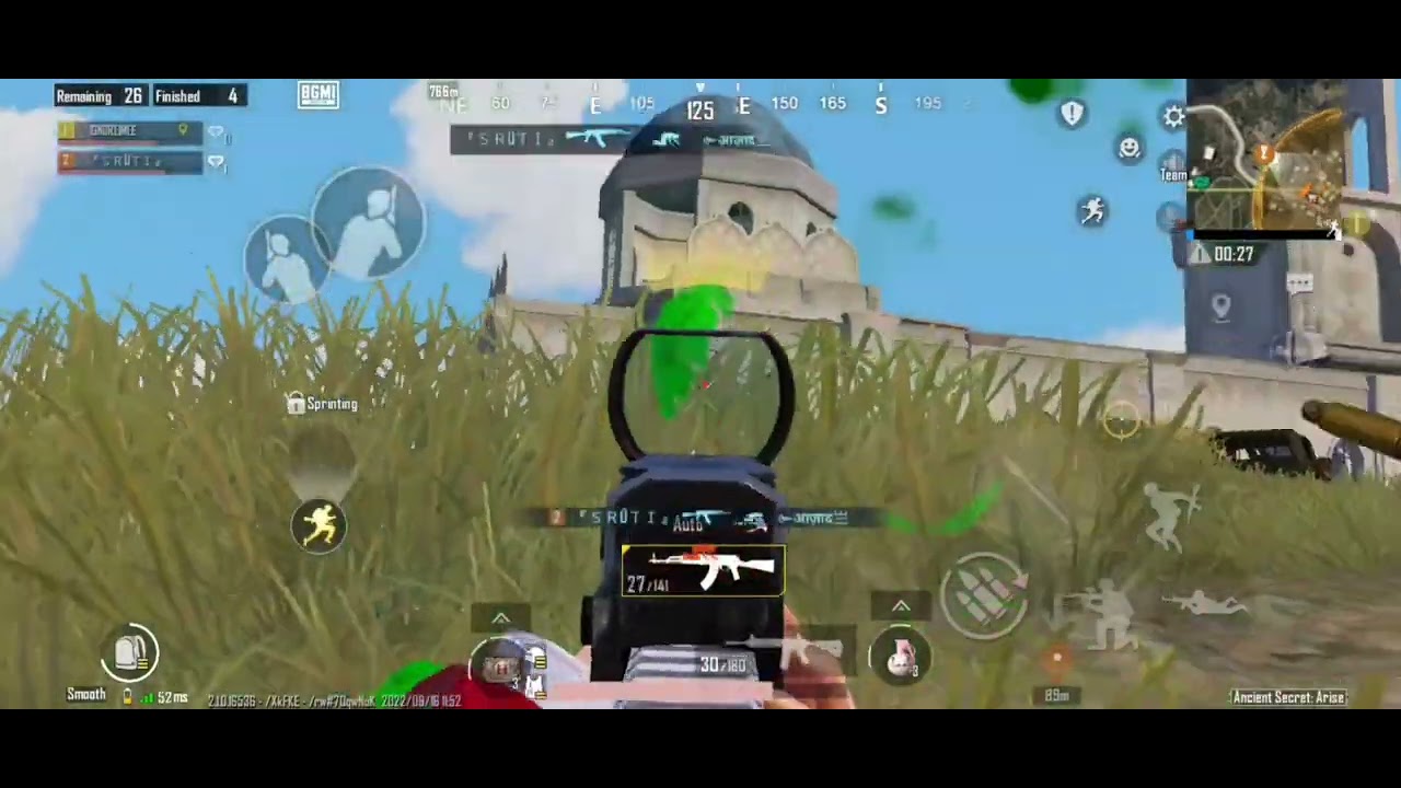 Love For AKM Never Endz #bgmi #girlgamer #girlssquad - YouTube