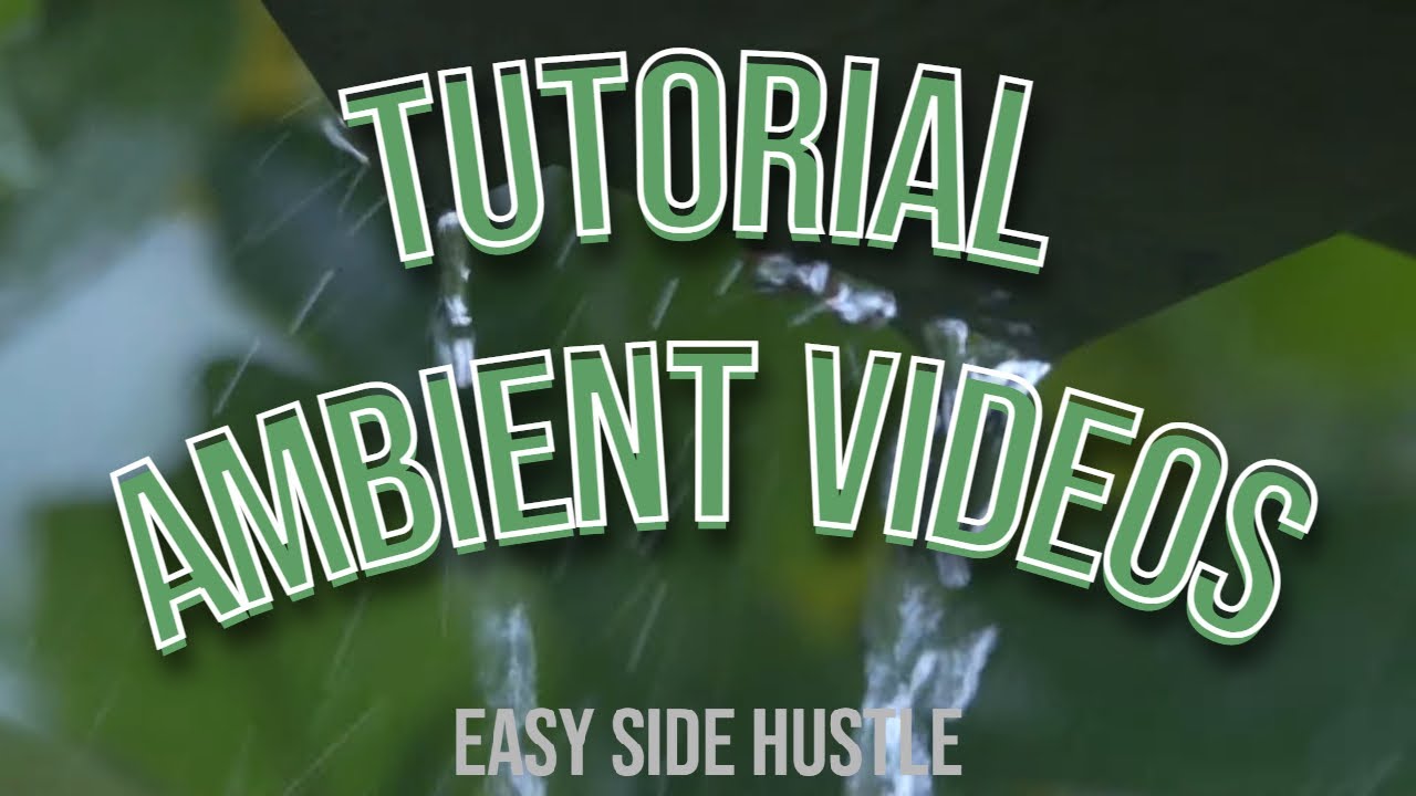 Quick Tutorial! - Create Relaxing Videos in Minutes with AI - YouTube