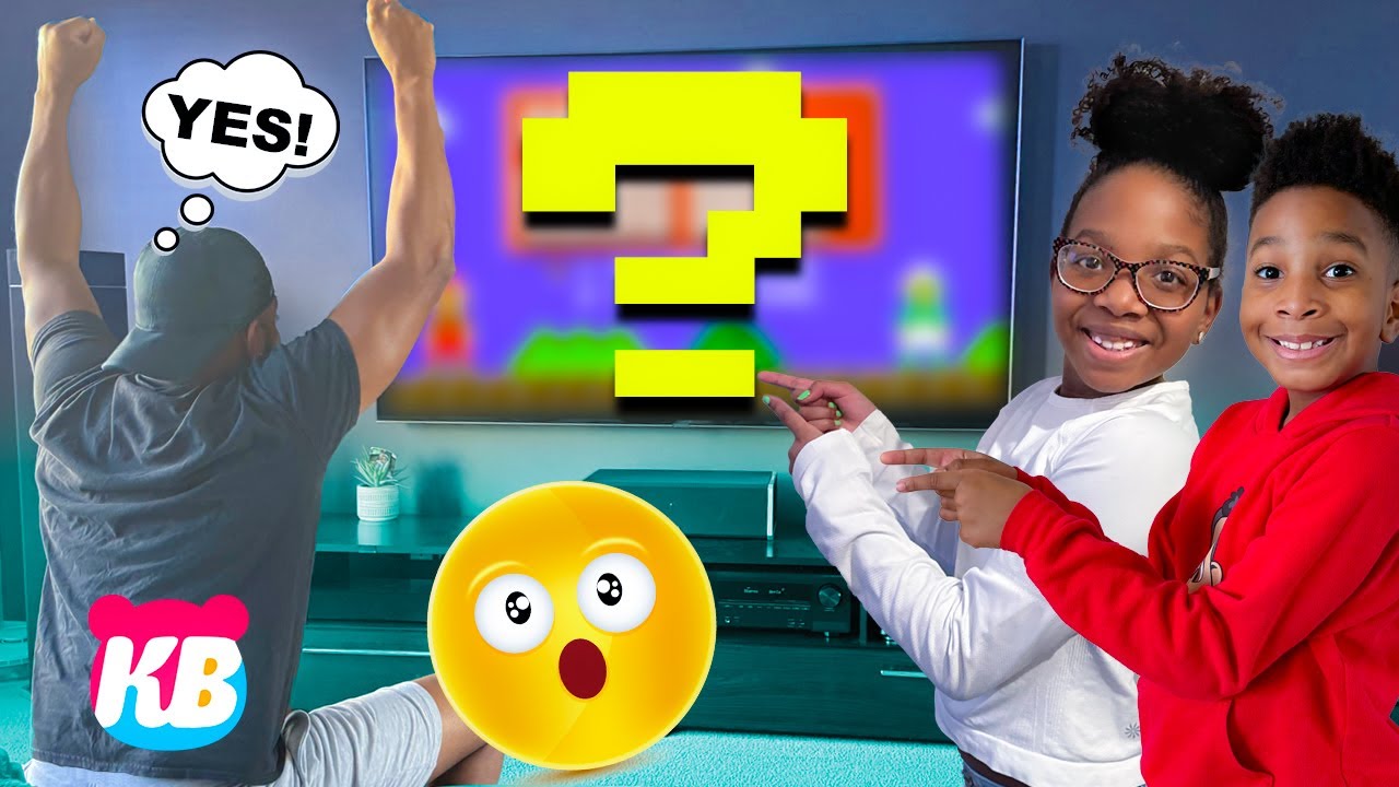 KB Dad plays a CLASSIC for MAR10 Day | Kamdenboy & Kyraboo's favorite ...