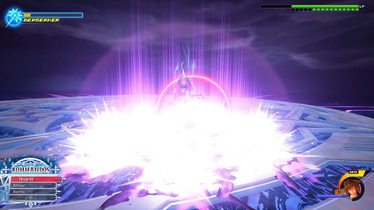 Kingdom Hearts 3 - Saix (Critical, Level 30, 7 Profi Codes) - YouTube